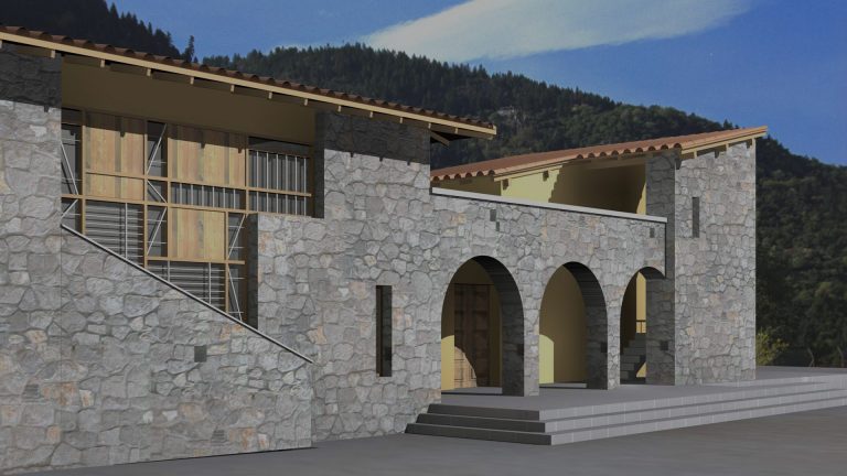 Σκευοφυλακειο Ιερας Μονης Αγαθωνος - VTria Architects