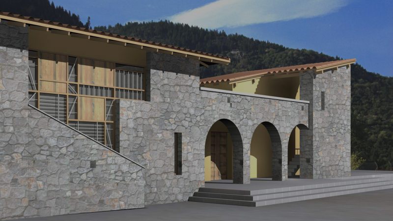 Σκευοφυλακειο Ιερας Μονης Αγαθωνος - VTria Architects