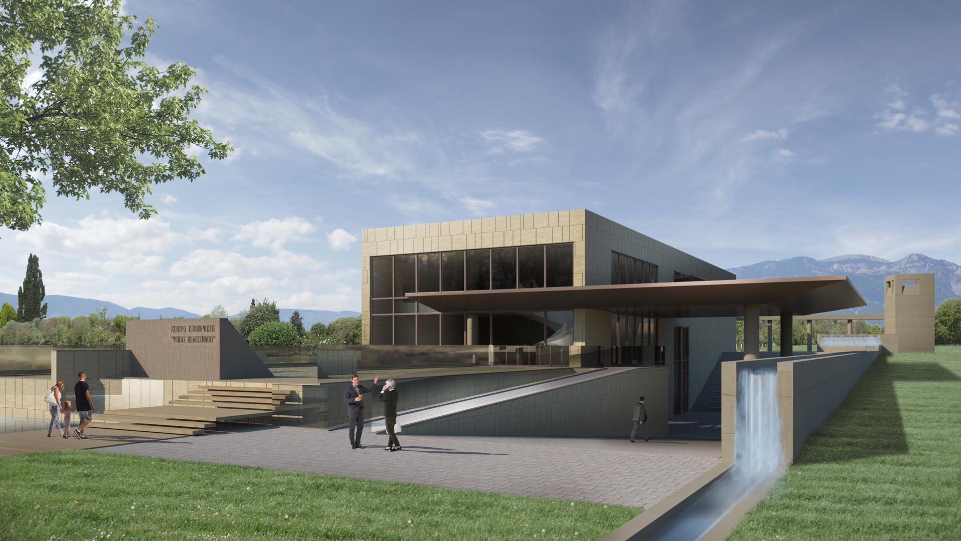 ΝΕΟ ΜΟΥΣΕΙΟ-ΚΕΝΤΡΟ ΤΕΚΜΗΡΙΩΣΗΣ "ΡΗΓΑΣ ΦΕΡΑΙΟΣ" - VTria Architects