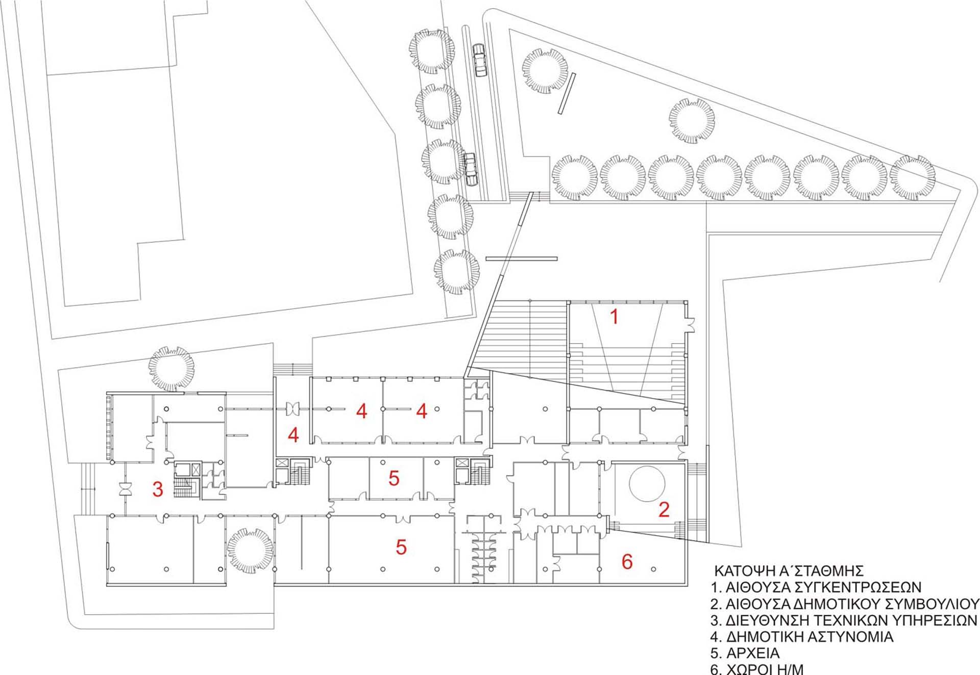 CITY HALL - ARKALOCHORI - VTria Architects