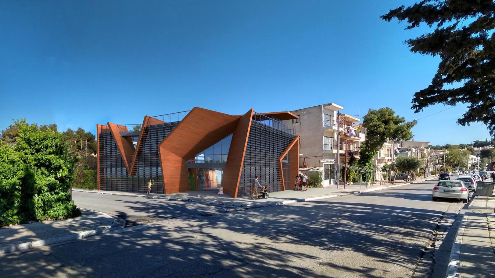 KINDERGARTEN AND MULTIPURPOSE SPACE - VTria Architects
