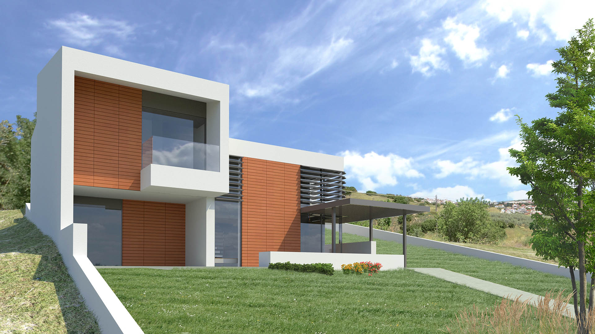 CONTEMPORARY RURAL HOUSE - VTria Architects